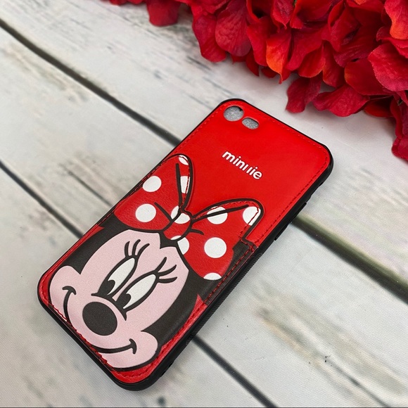 Accessories | Mickey And Minnie Mouse Iphone Case With Wallet | Poshmark